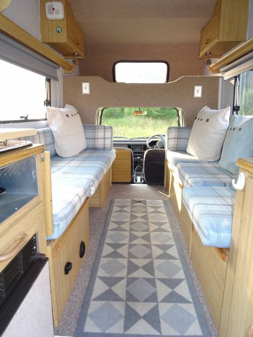 Bedford Rascal 1990 Nipper, 3 Berth, Overcab bed Campervan for sale