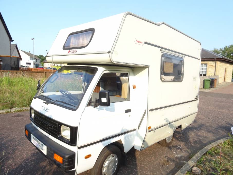 Bedford Rascal 1990 Nipper, 3 Berth, Overcab bed Campervan for sale