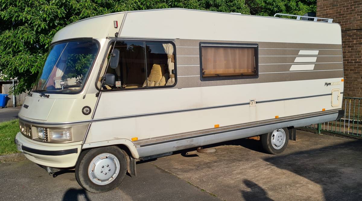 Hymer B654 - 1990 - LHD - Rear Fixed bed - 6 Berth