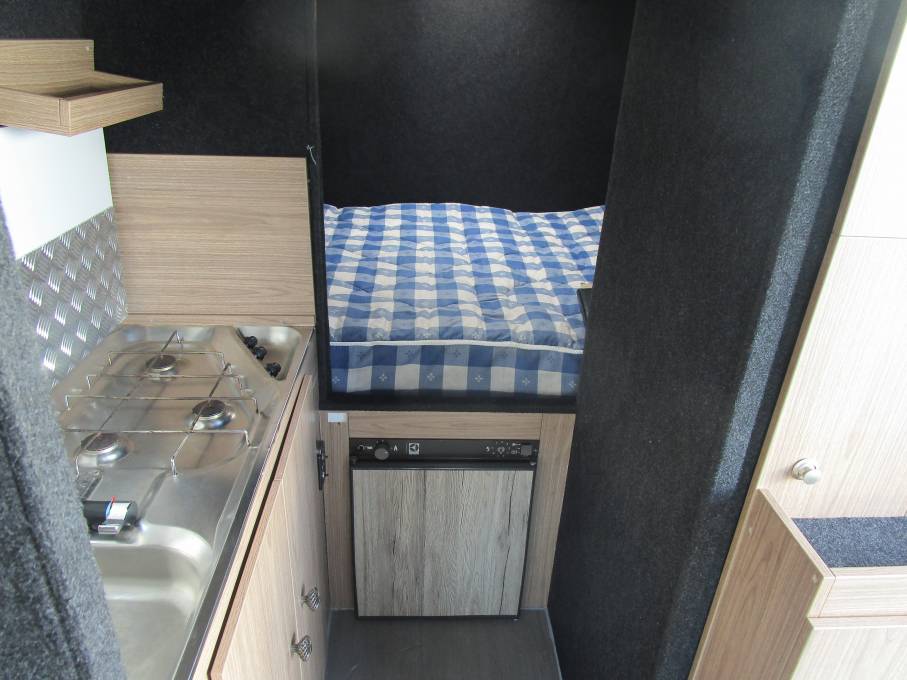 2 BERTH HIGH TOP CAMPER VAN CONVERSION with TRANSVERSE BED for sale