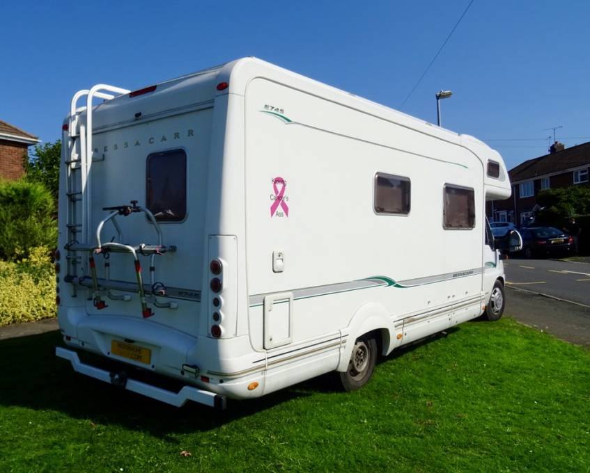 Bessacarr E745, 2004, 4 berth, Rear bathroom, Central Lounge, Motorhome for Sale