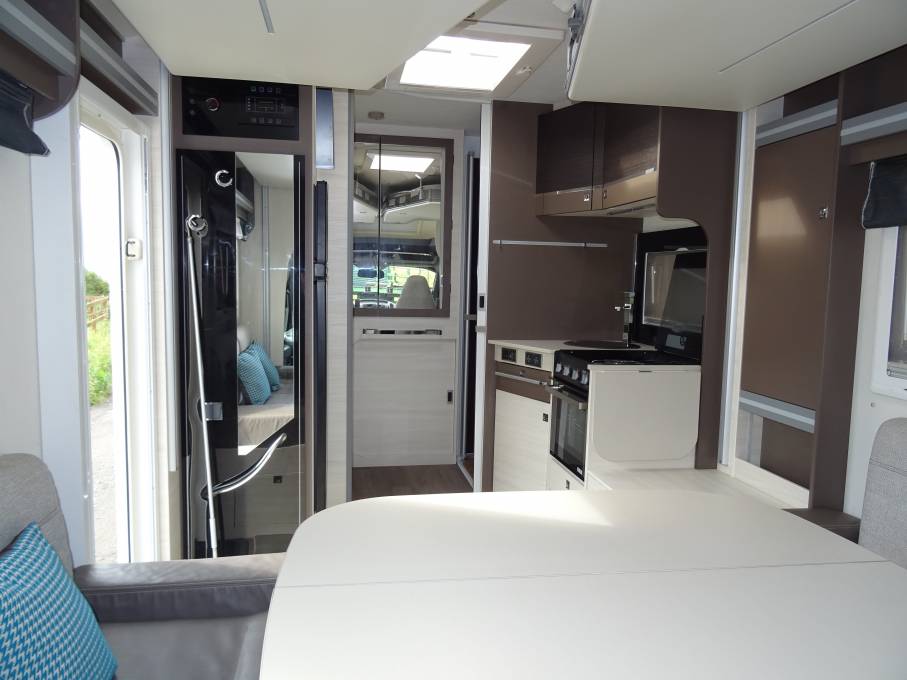 Chausson Premium Welcome 630 4 Berth, 4 Belts Twin Drop Down Bed For Sale