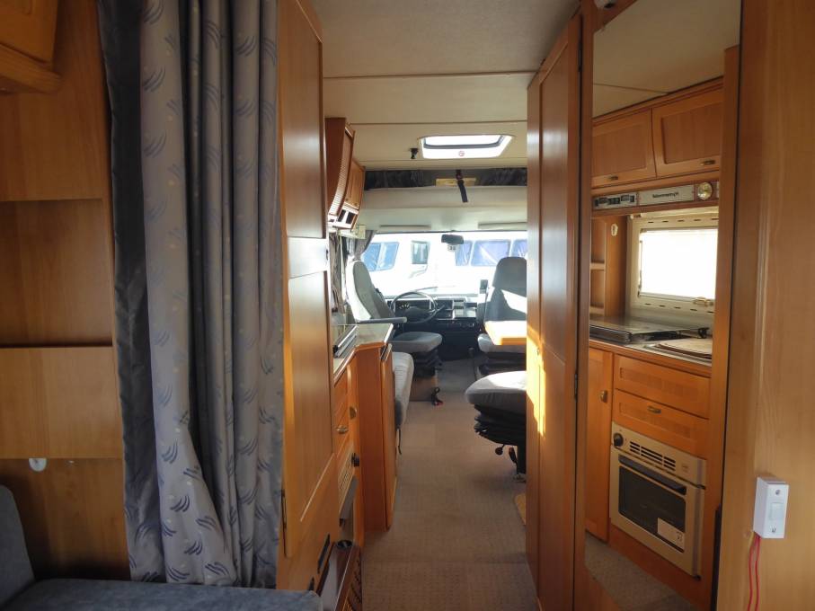Hymer Classic 694 – LHD - 5 Berth Motorhome – 3 Belted Seats