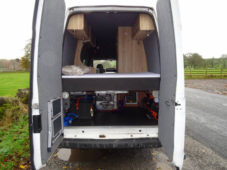 Ford Transit 115 T350 EF RWD 2 Berth, 2 Belts Transverse Bed For Sale
