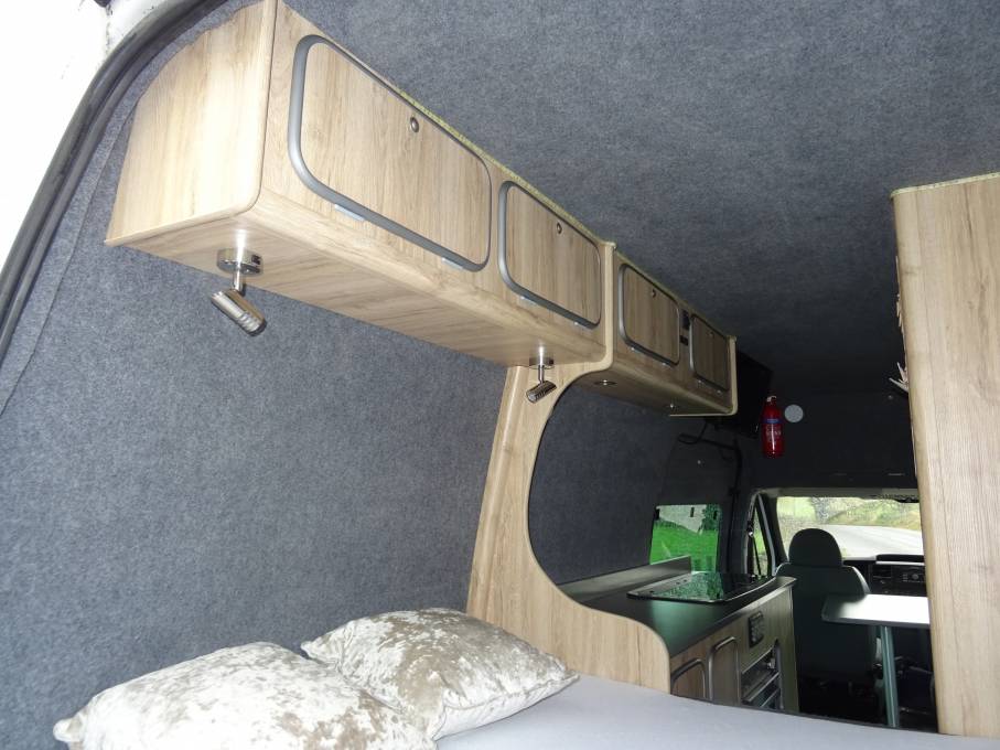 Ford Transit 115 T350 EF RWD 2 Berth, 2 Belts Transverse Bed For Sale