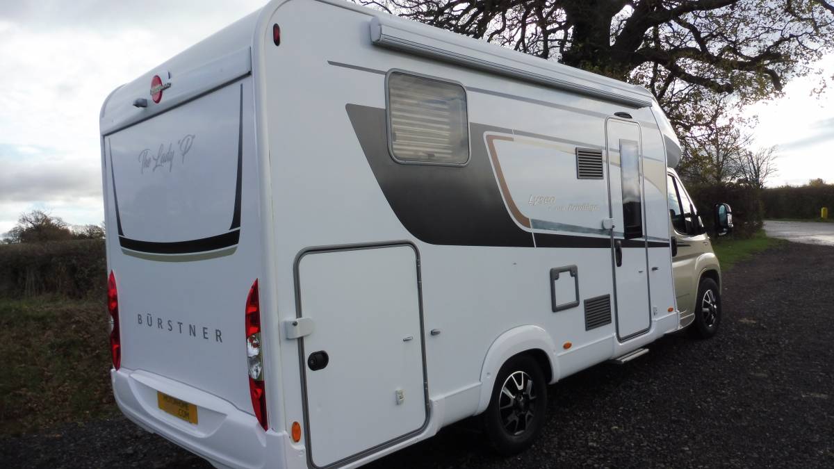 Burstner Lyseo T700 LHD 4 berth fixed rear bed motorhome for sale