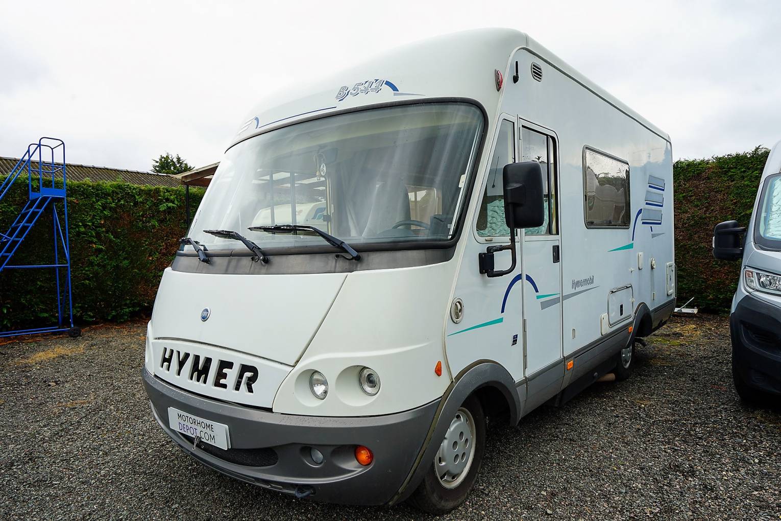 Hymer B544 A Class 5 Berth Motorhome with Tow Bar & Scooter Rack