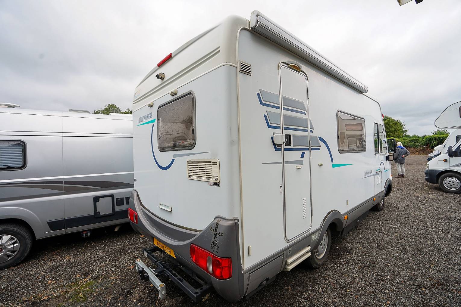 Hymer B544 A Class 5 Berth Motorhome with Tow Bar & Scooter Rack