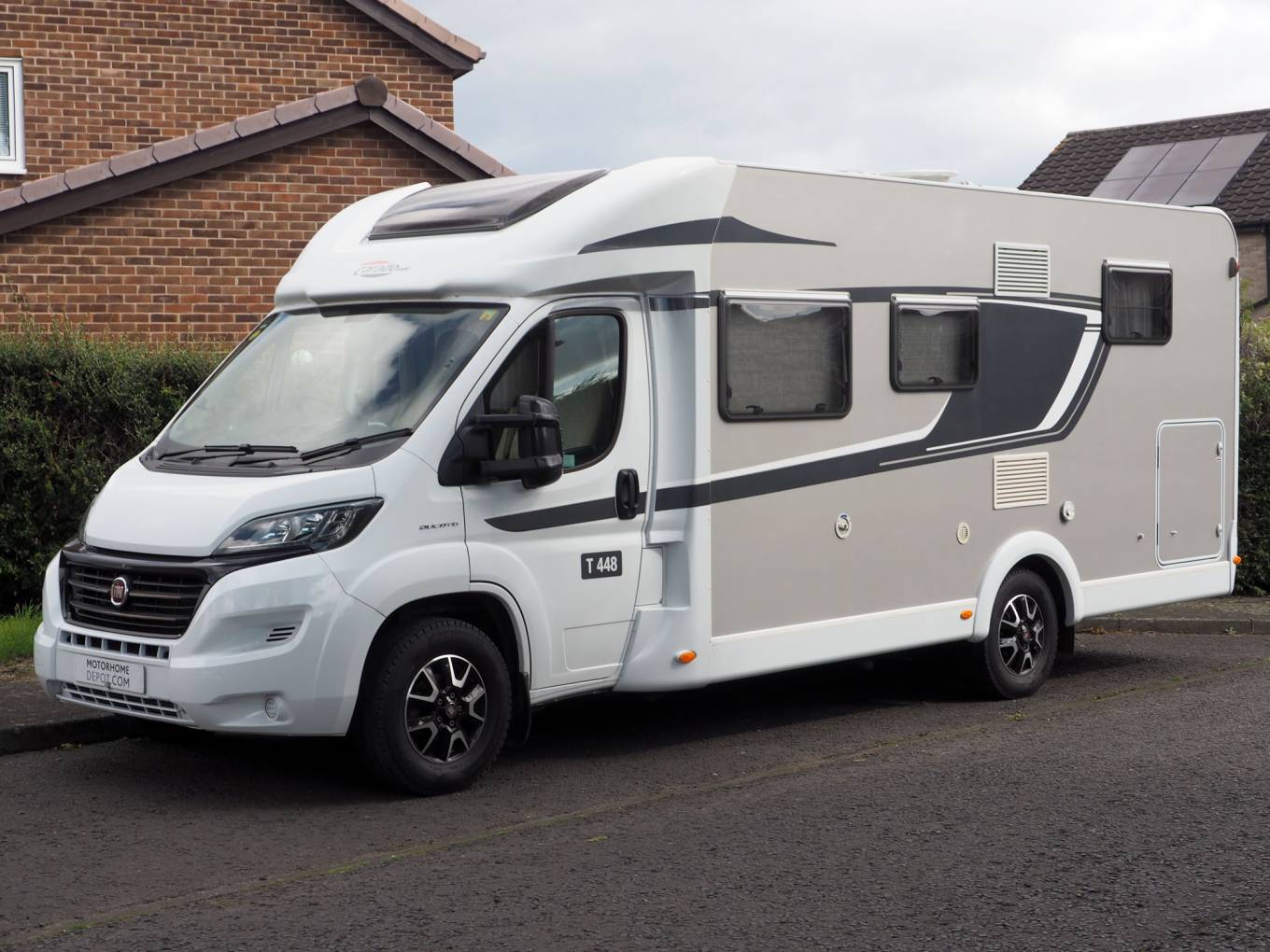 2017 Hymer Carado T448 low profile twin bed garage motorhome