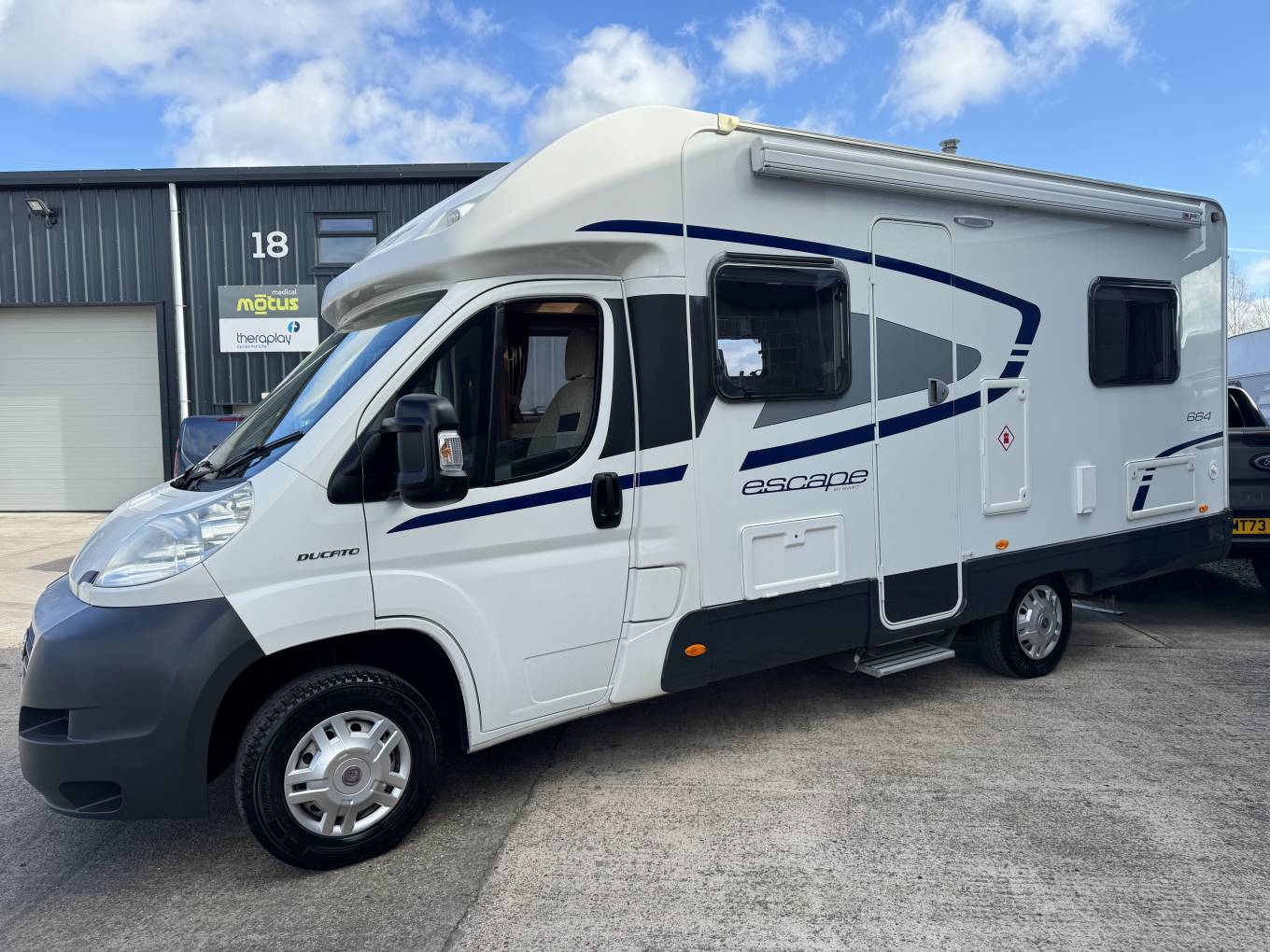 SWIFT ESCAPE 664 - 4 berth Rear fixed bed motorhome for sale