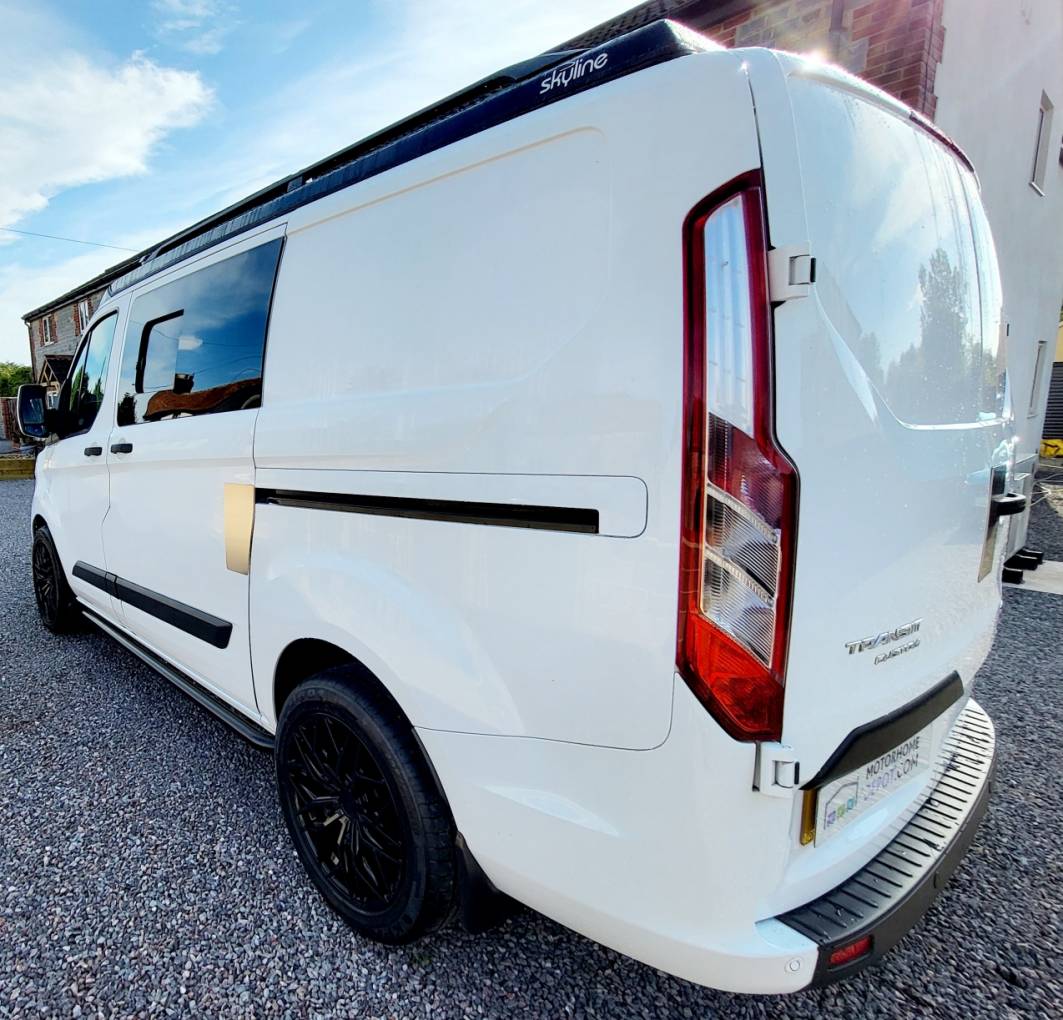 Ford Transit pop top camper 2020 2.0 13k 4 berth/5 belts day van new ...