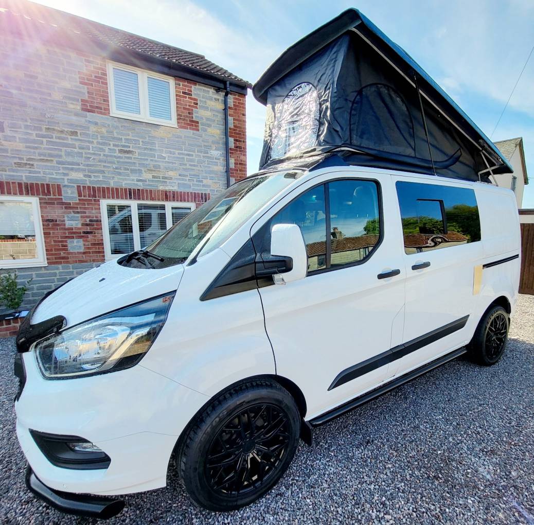 Ford Transit pop top camper 2020 2.0 13k 4 berth/5 belts day van new ...