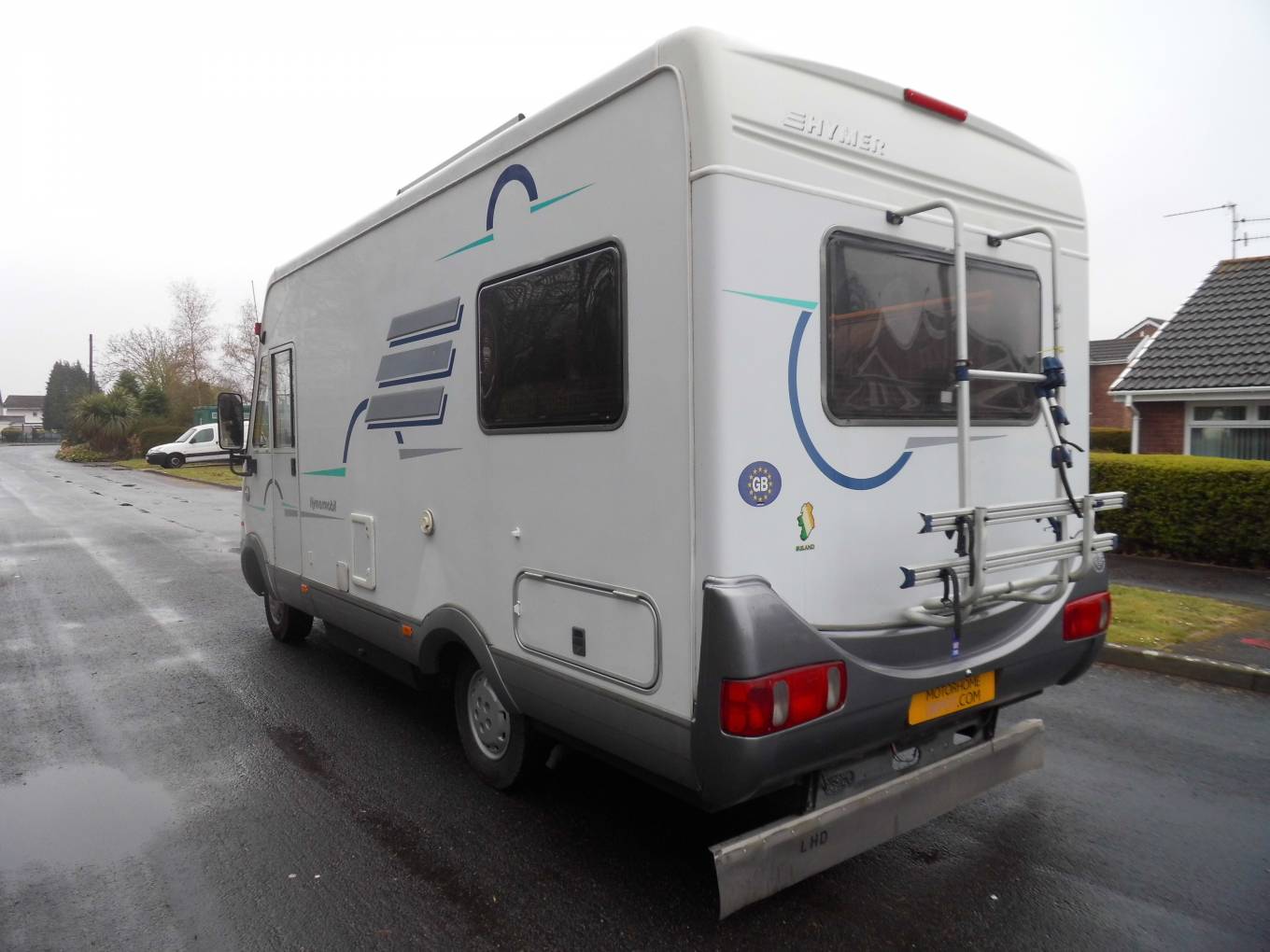 Hymer B534 A-Class 4 berth rear lounge motorhome for sale