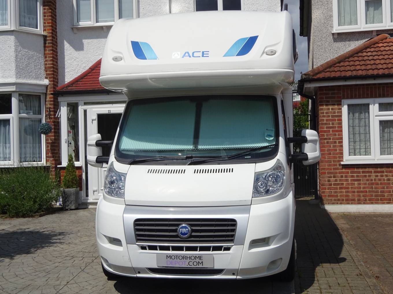 DEPOSIT TAKEN - Ace Milano Coach built 5 berth 4 seat belted motorhome