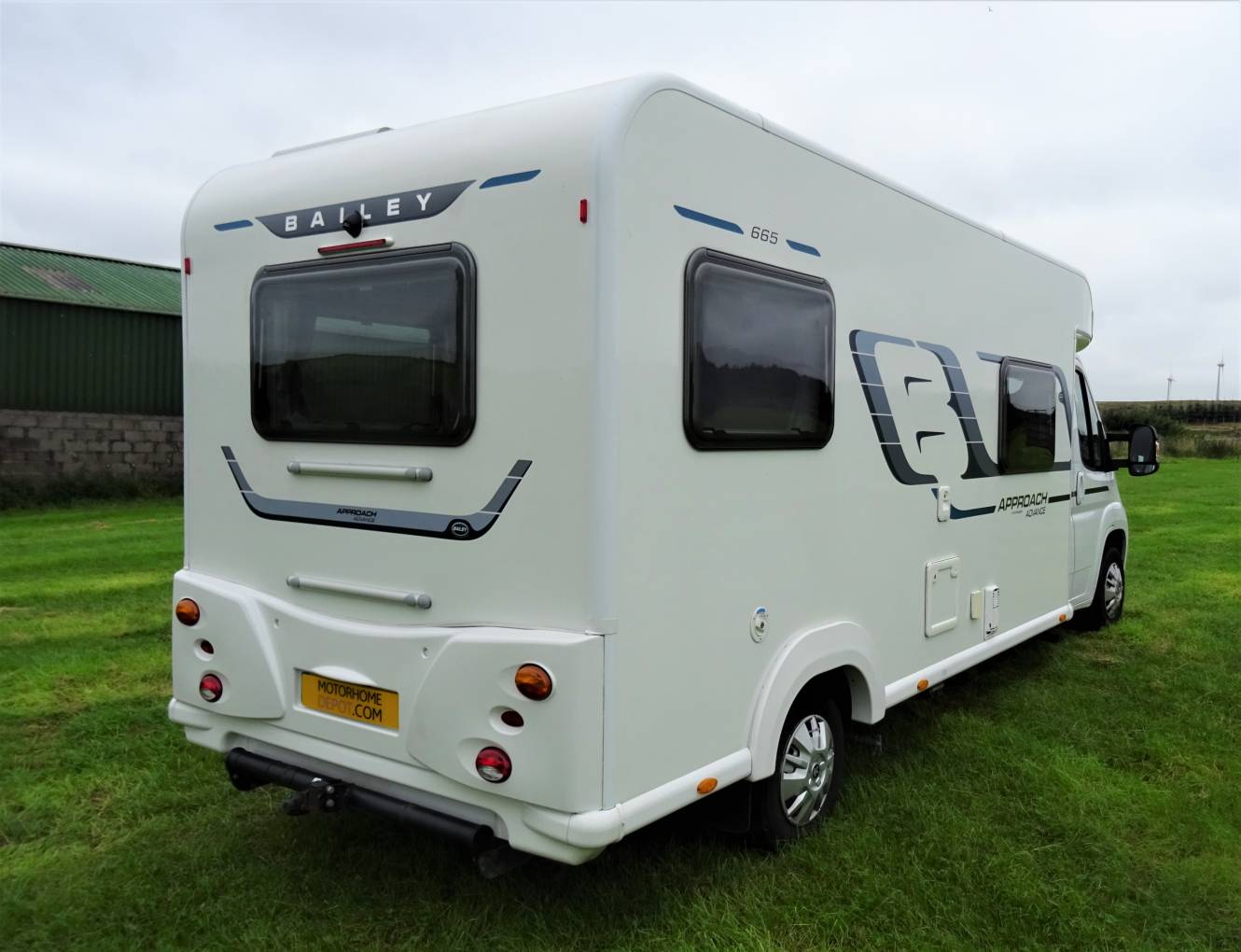 Bailey Approach Advance 665 - 2018- 6 Berth - Rear lounge - Motorhome ...